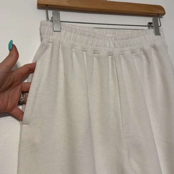 Missguided | Pants & Jumpsuits | Missguided White High Waisted ...